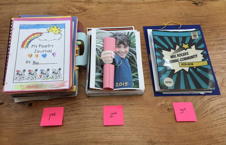 How to Create a Kid's Memory Box - Cary Prince Organizing